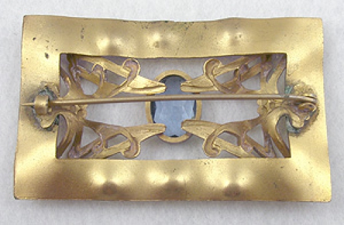 Art Nouveau Sash Pin - Garden Party Collection Vintage Jewelry